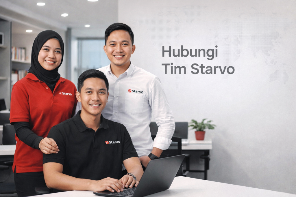 Hubungi STARVO | Kontak & WhatsApp